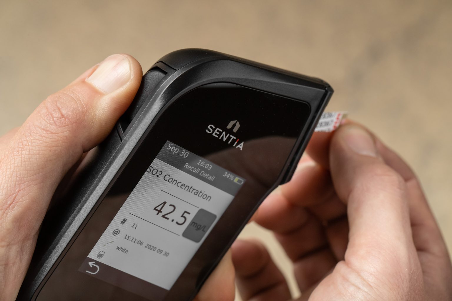 Sentia™ Free SO2 Test Strips – Vinmetrica – Sulfite (SO2), Malic ...